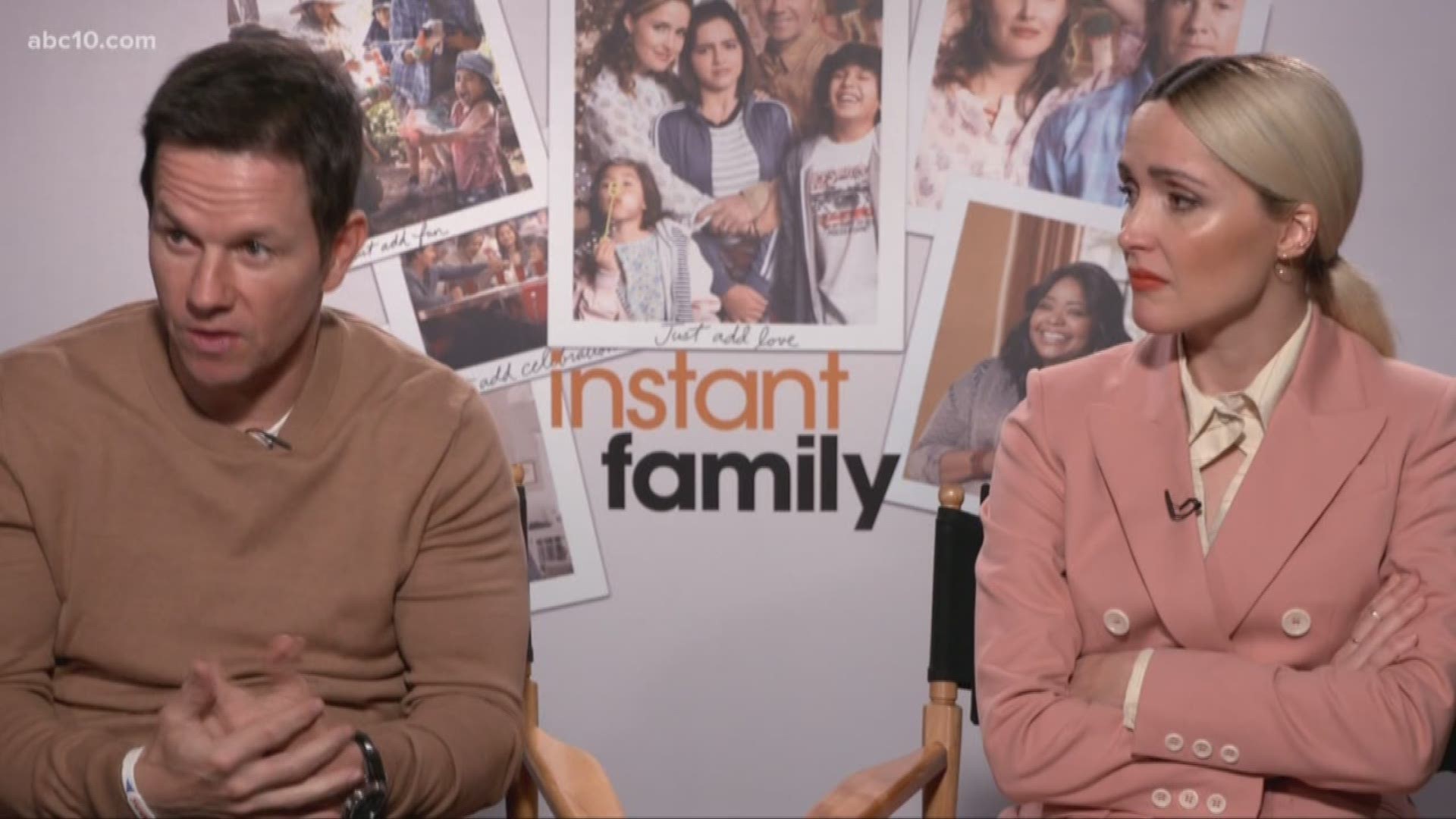 'Instant Family' interviews: Mark Wahlberg and Rose Byrne | abc10.com