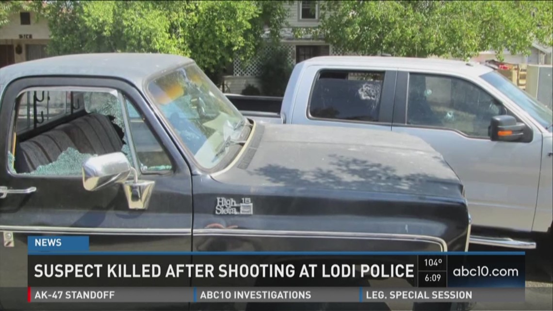 Suspect killed after shooting at Lodi Police | abc10.com