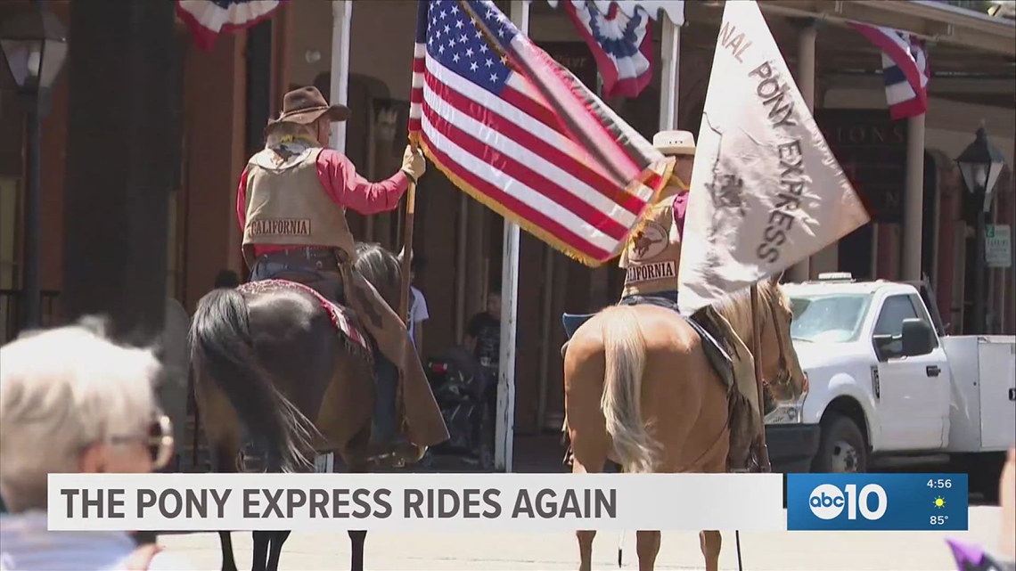 Pony Express Re-Ride begins in Old Sacramento | abc10.com