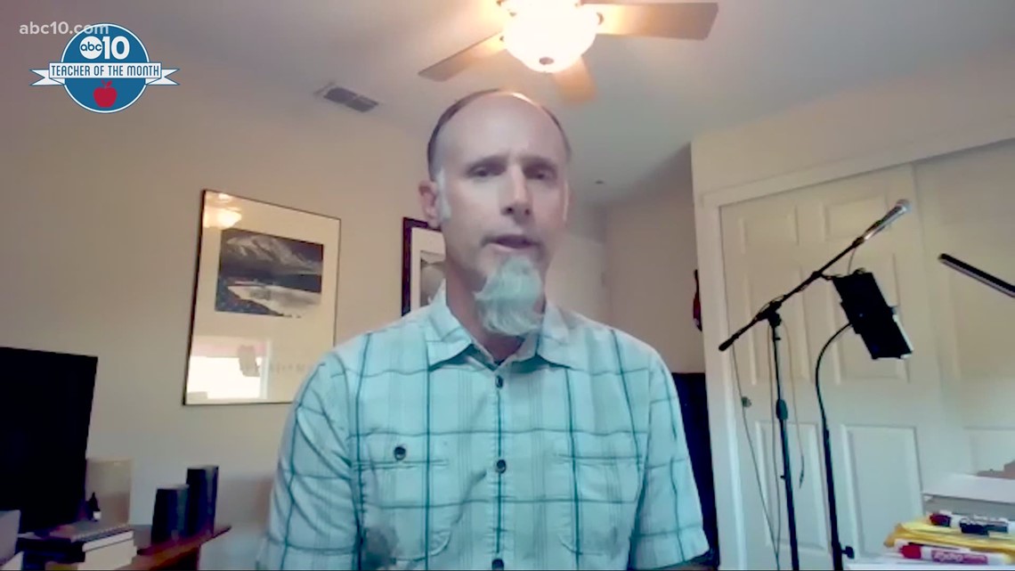 Mike Lobitz is ABC10's Teacher of the Month for September 2020 | abc10.com