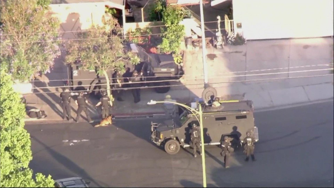 Modesto deadly shooting suspect died after barricade, chase | abc10.com