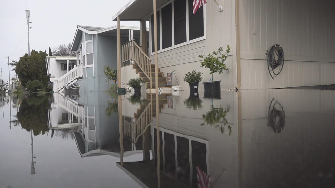 Stockton storm: Power outages continue at Morada mobile home park ...