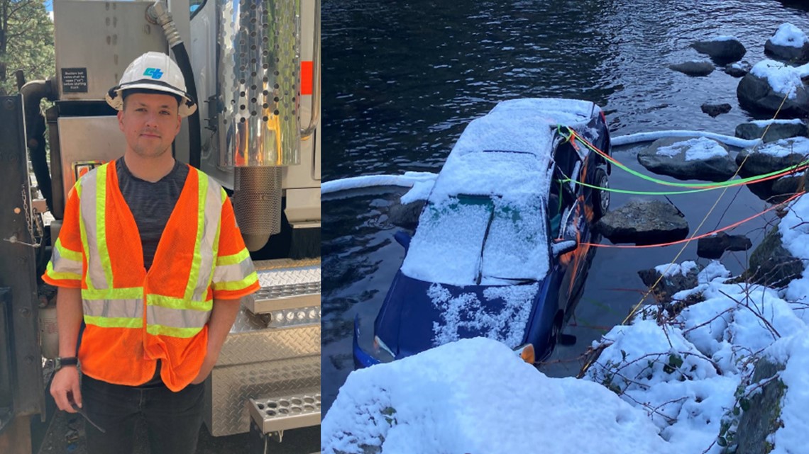 Caltrans worker saves woman in Feather River | abc10.com