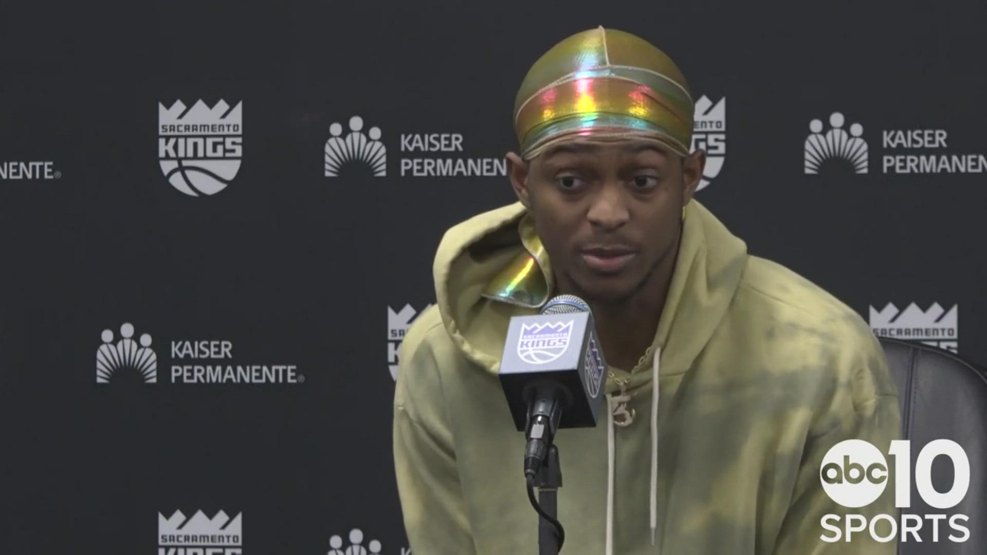 WATCH: De'Aaron Fox reacts to Kings trade with Pacers, swapping Tyrese Haliburton for Domantas ...
