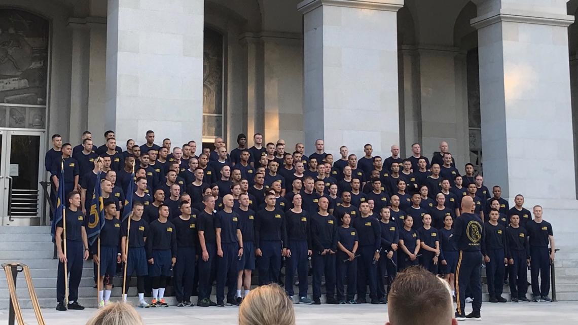 CHP cadets run from West Sacramento to Capitol | abc10.com