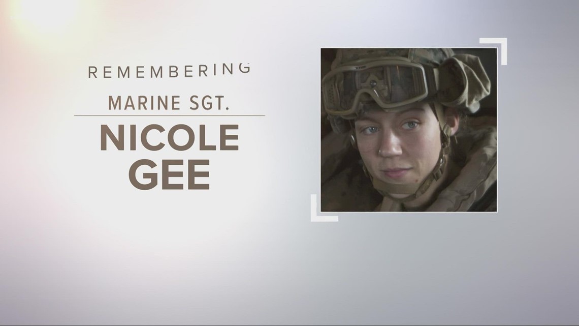 USMC Sgt. Nicole Gee memorial service set for Saturday morning | abc10.com