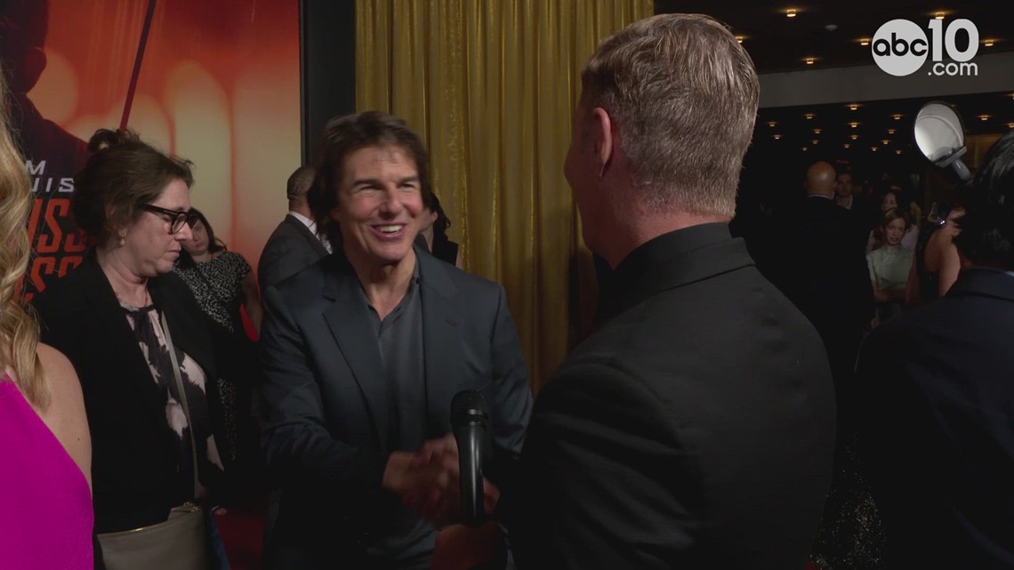 ABC10's Mark S. Allen hugs Tom Cruise for saving summer movies | abc10.com