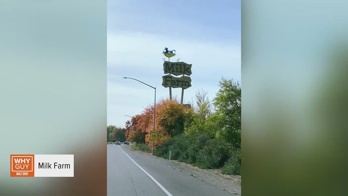 Why is the Milk Farm sign still up along I-80 in Dixon? | abc10.com