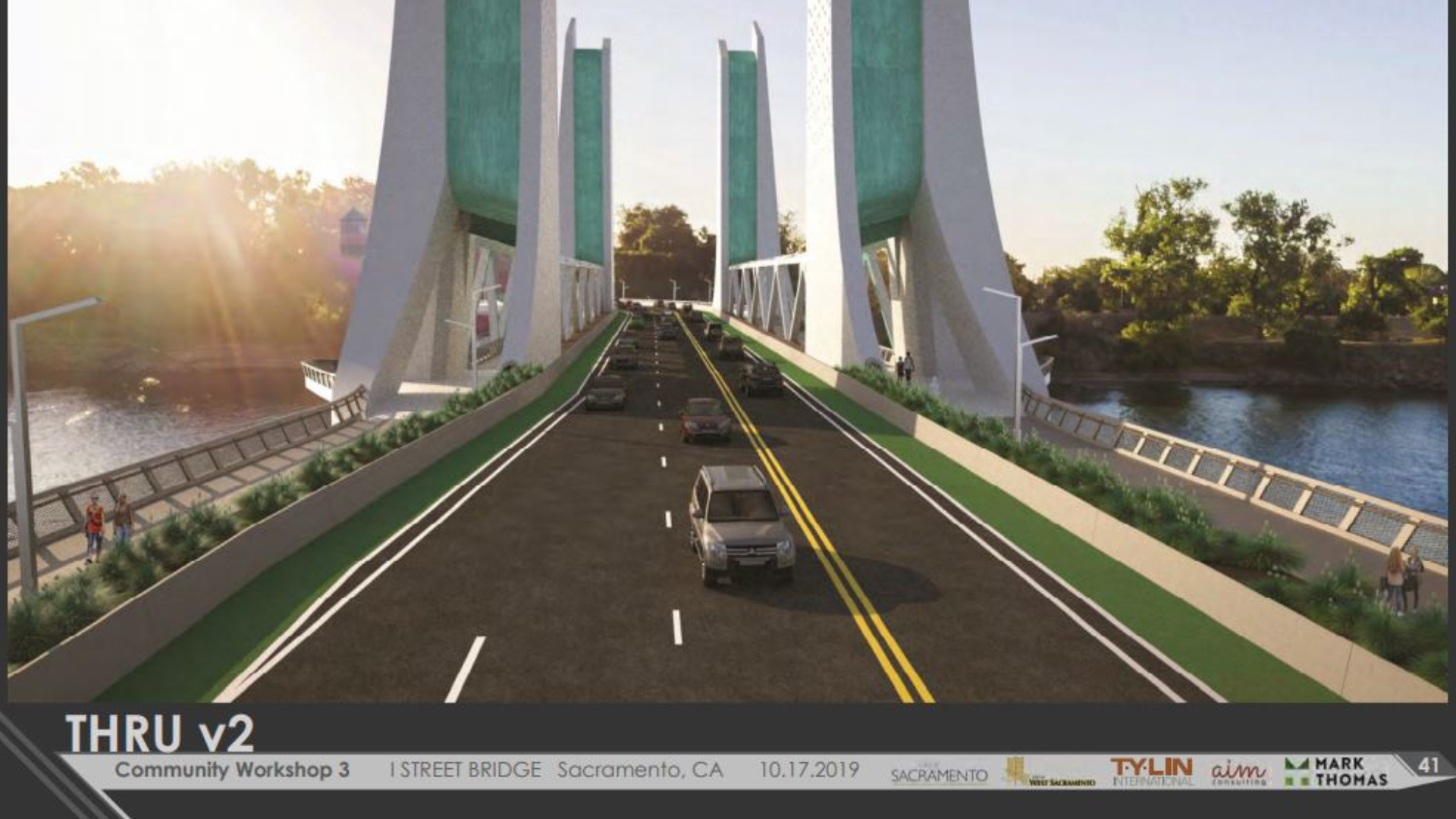 Photos: Artist renderings of the I Street Bridge remodel | abc10.com