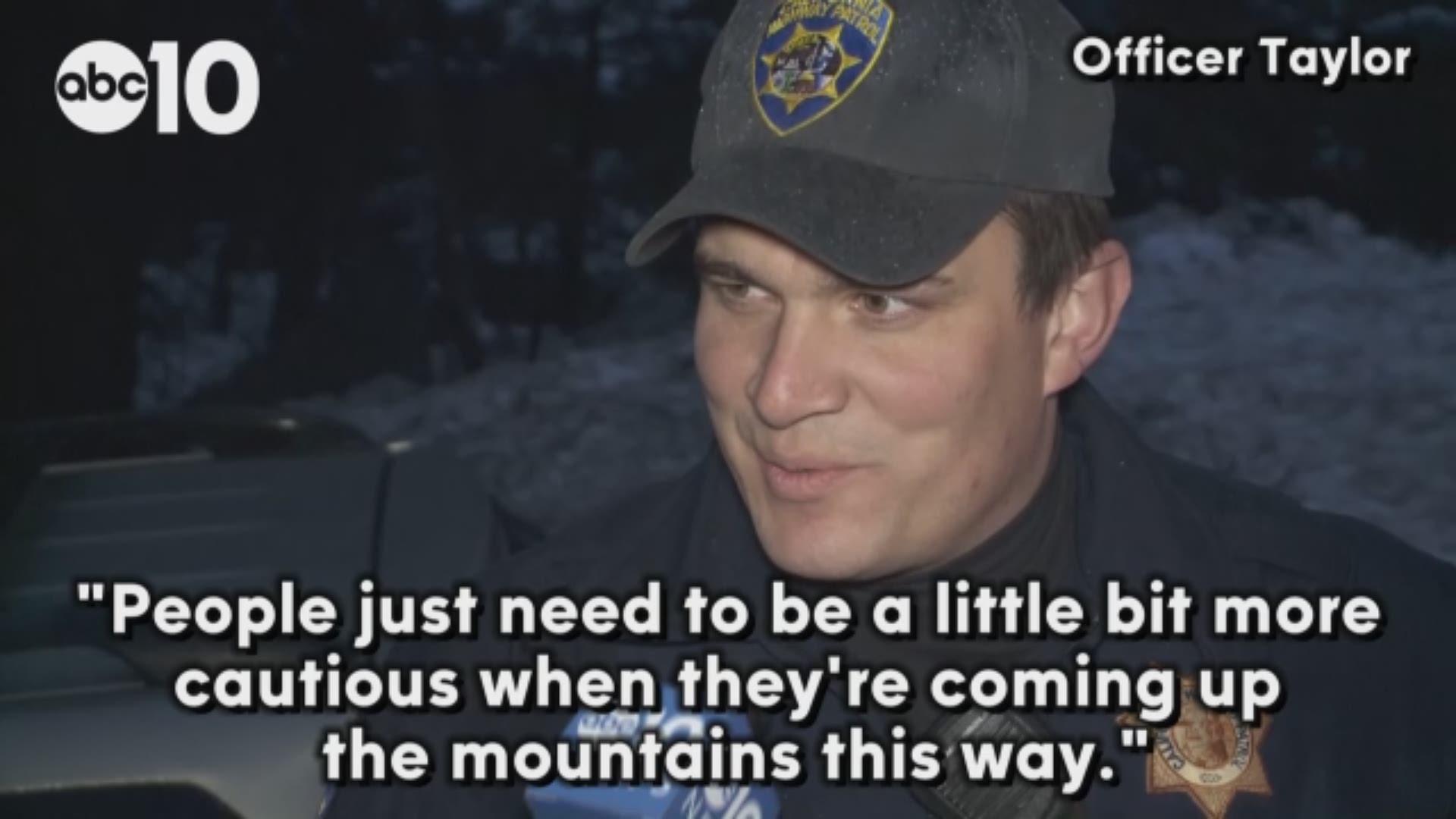 CHP officer struck on I-80 days after he carried an elderly woman to ...