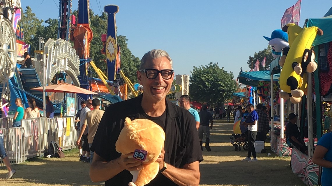 Jeff Goldblum's visit to Turlock's fair airs for the first time | abc10.com