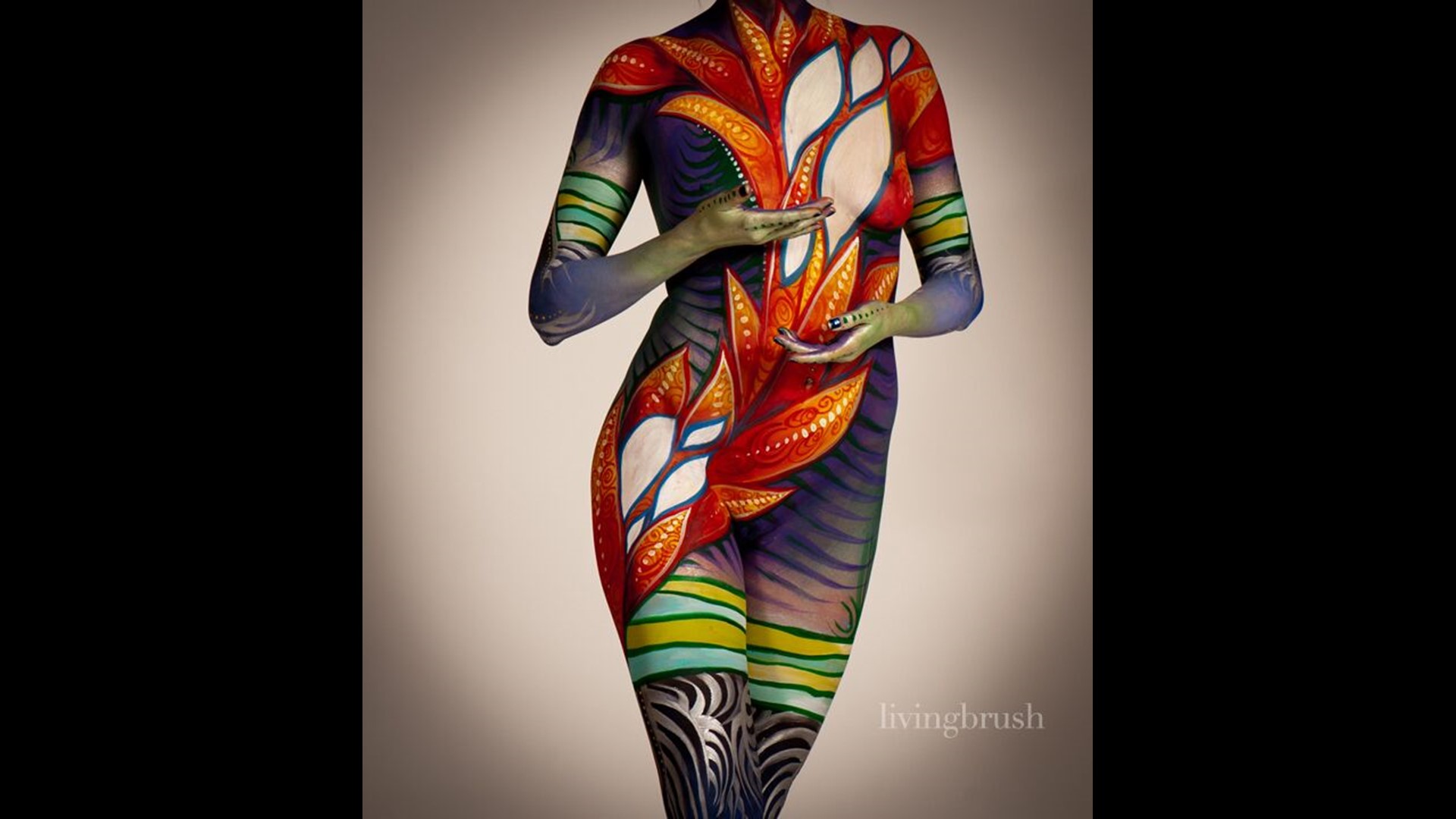Triad Couple's Stunning Bodypainting Work Known Worldwide | abc10.com