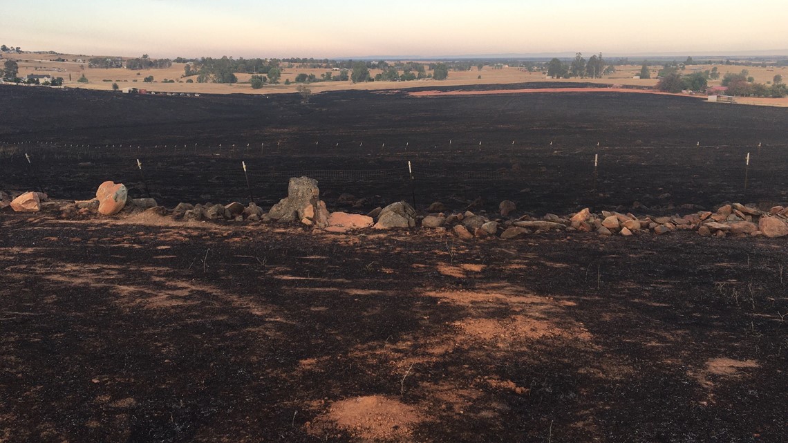 Intanko Fire in Yuba County: Grass fire burning near Beale AFB | abc10.com