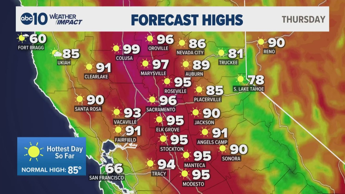 Overnight Weather Forecast | 6-3-26 | abc10.com
