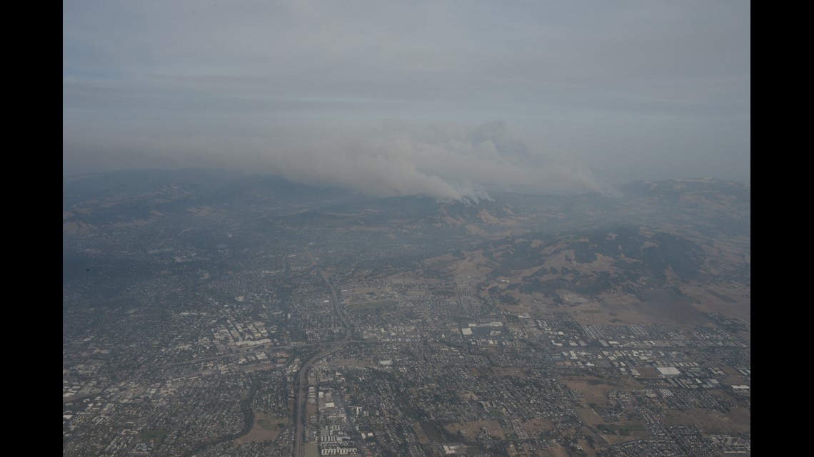 Wildfire disaster zone flyover shows stunning destruction | abc10.com