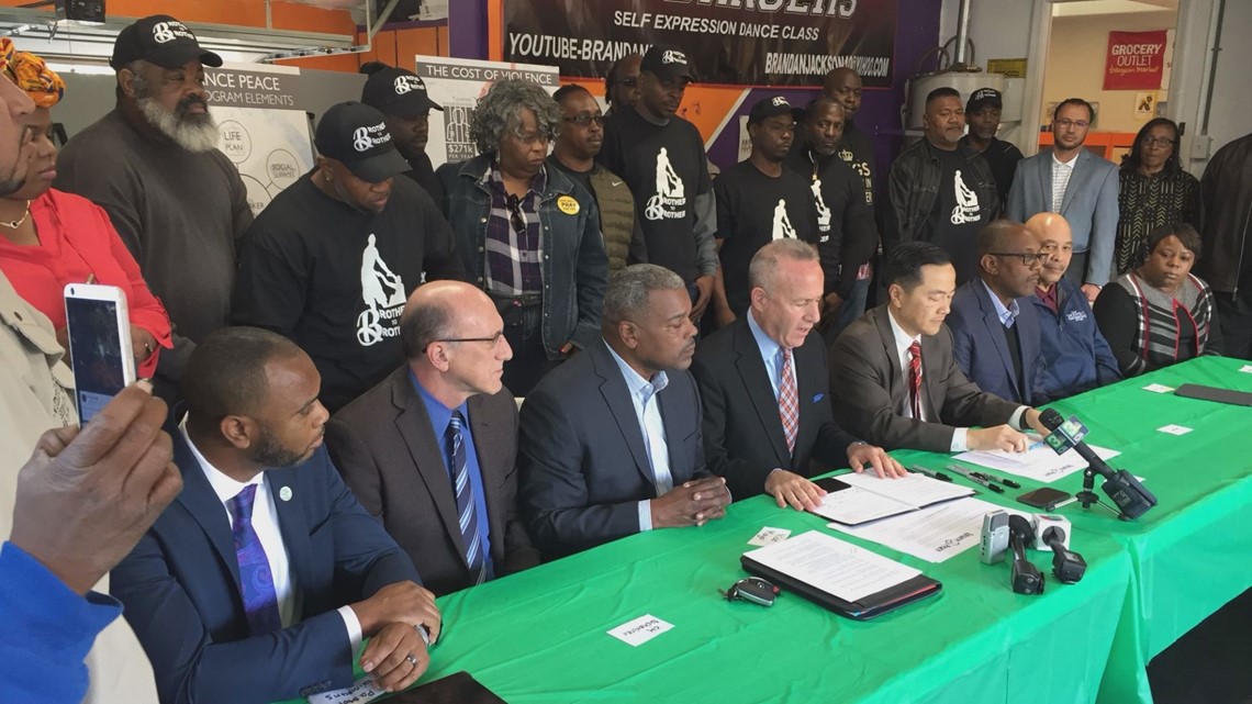 Controversial 'Advance Peace' contract signed in hopes of reducing gun ...