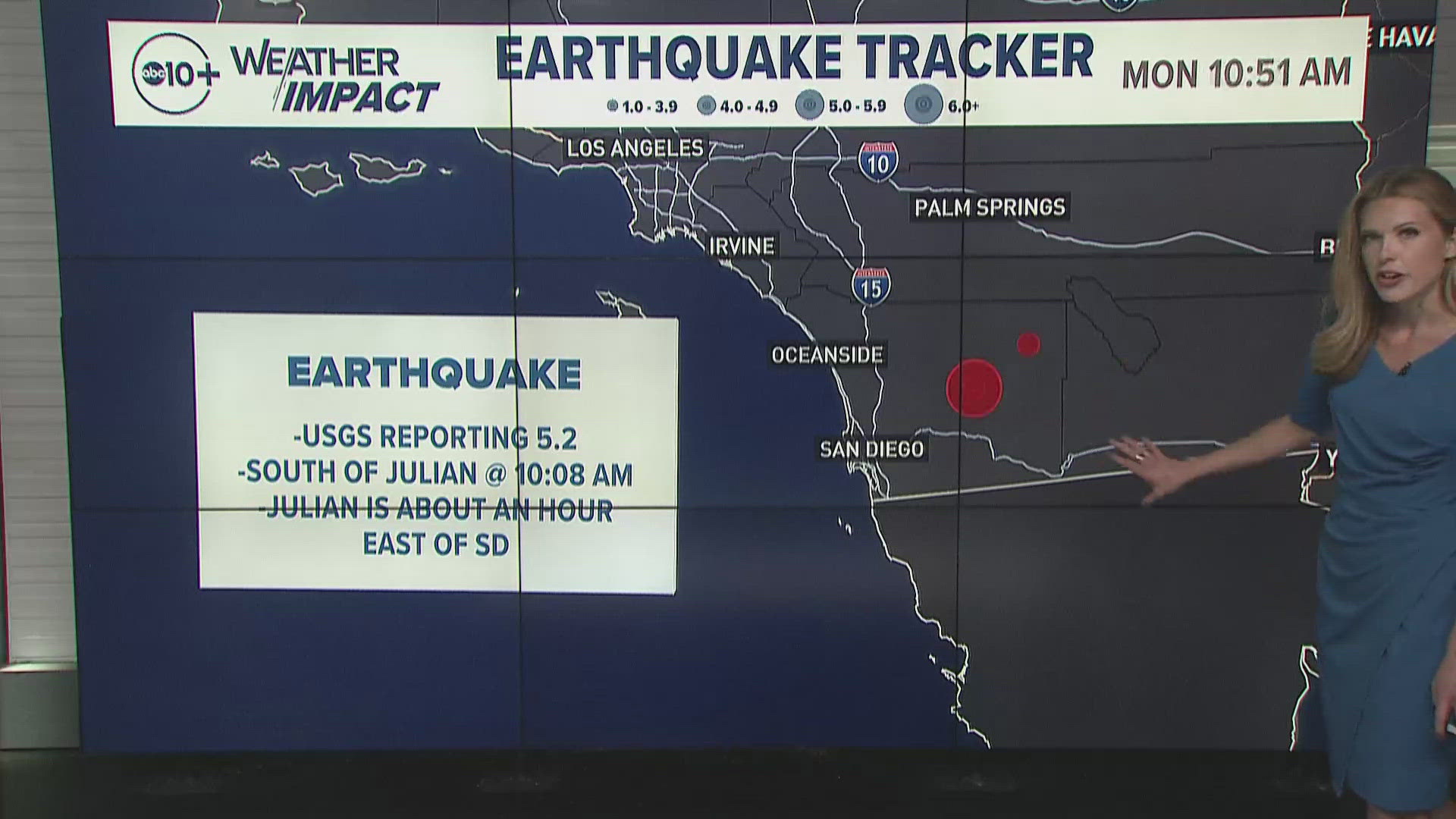 Julian Earthquake Latest: New video and location of the San Diego ...