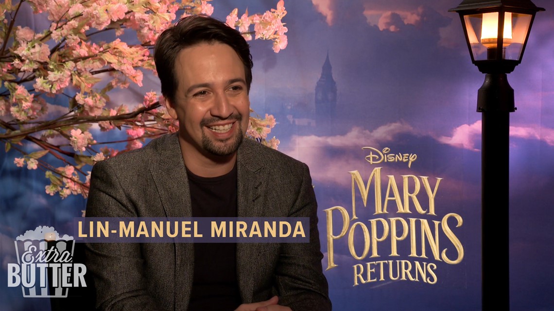 Lin-Manuel Miranda: "Mary Poppins Returns" interview - Extra Butter ...