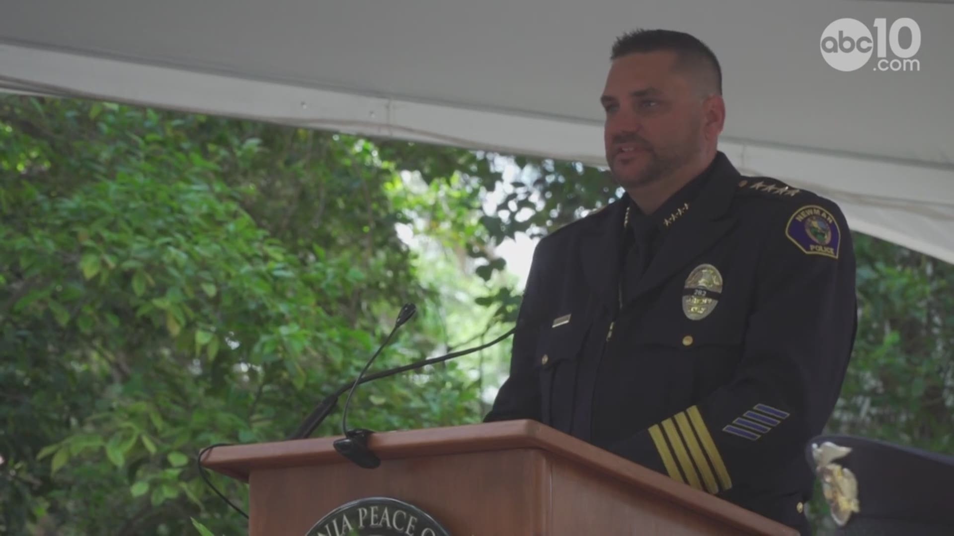 Newman Police Chief remembers Cpl. Ronil Singh at 2019 California Peace ...