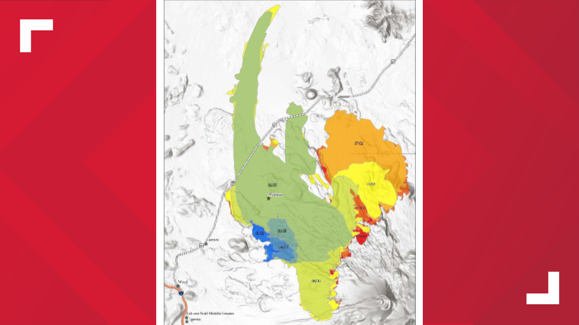 Mount Shasta Lava Fire: maps, evacuations, updates | abc10.com