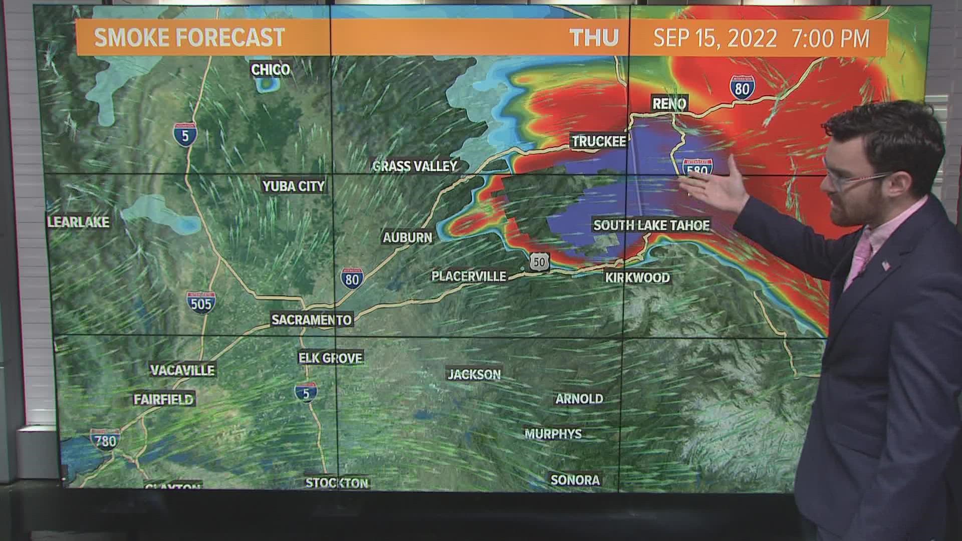 Northern California Weather Forecast: Air quality and smoke forecast ...