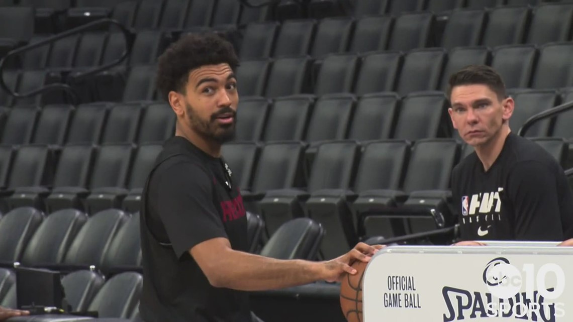 Catching up with Gabe Vincent one-year after his call-up to the Miami ...