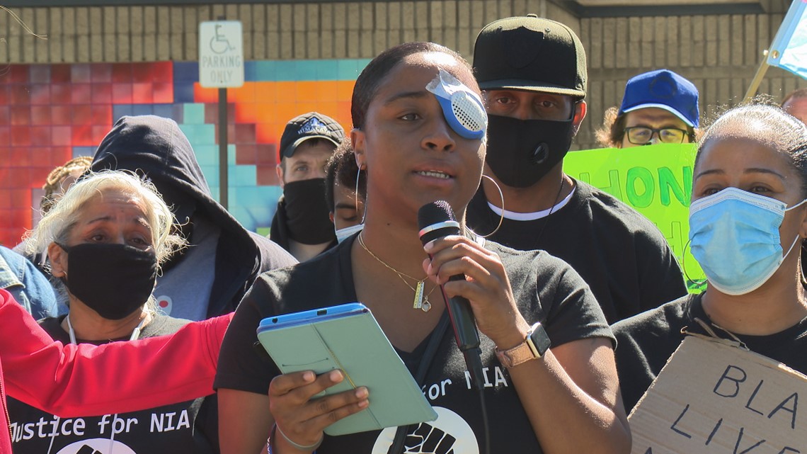 Shot by rubber bullet during protests, Sacramento woman faces being ...