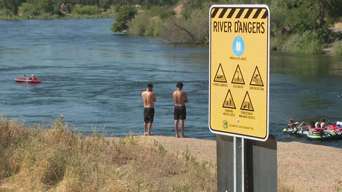 New signs warn of dangers on American River in Sacramento County ...