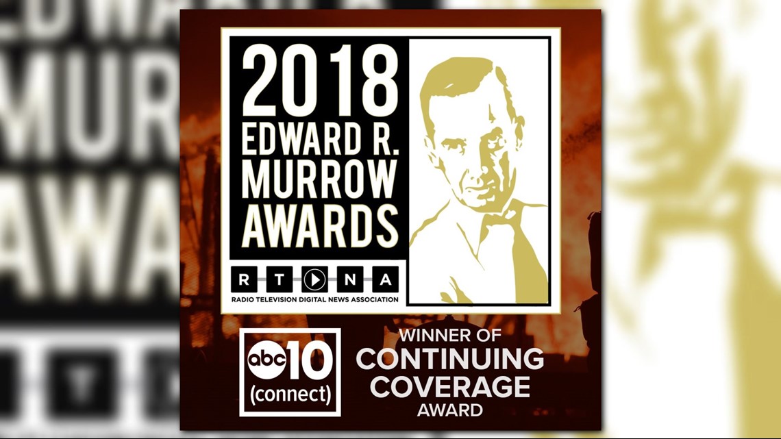 Murrow Award Confirms ABC10's Commitment to Sonoma Wildfire Victims ...