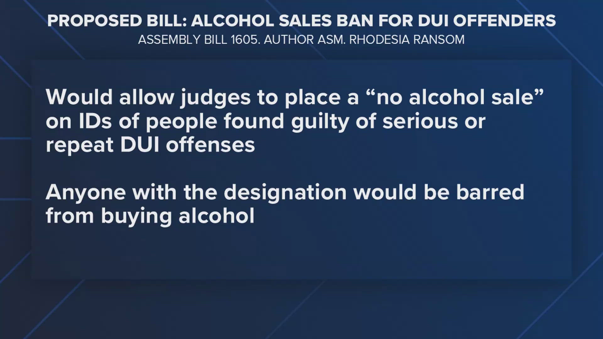 California lawmaker introduces bill to block alcohol sales for repeat ...