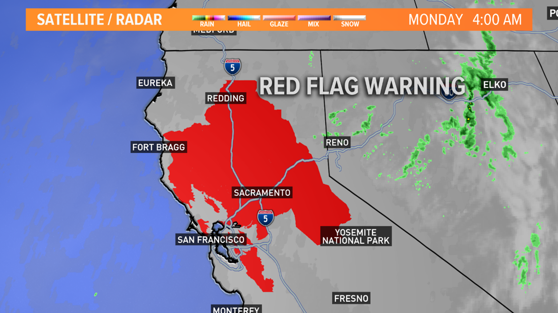 Red Flag Warning issued for worsening fire conditions in Northern ...