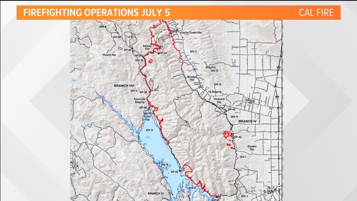What's the newest battle plan for the County Fire | abc10.com