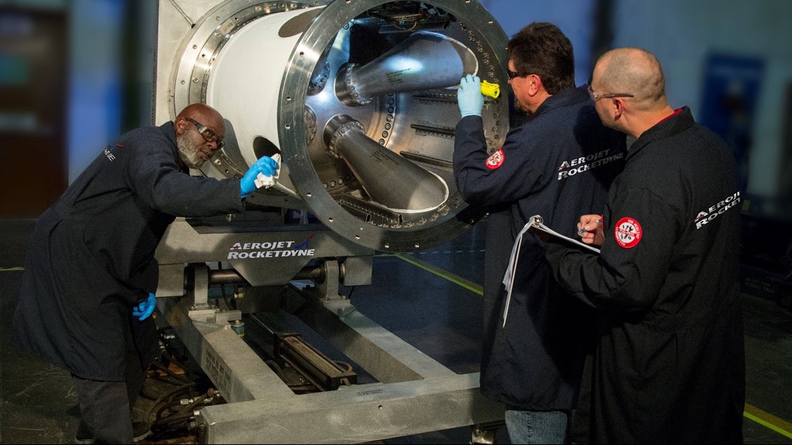 NASA's Orion spacecraft has locally built motor | abc10.com