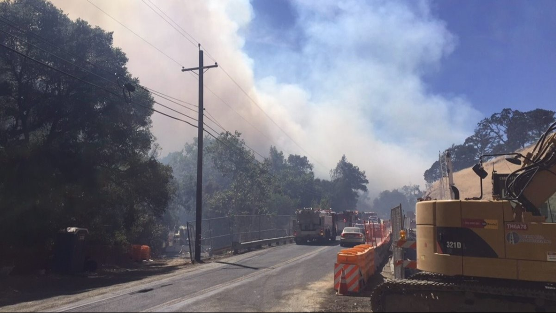 Evacuations ordered as 'Marsh Fire' grows near Clayton | abc10.com