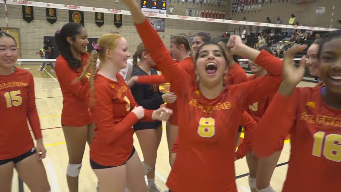 St. Francis volleyball dominates en route to league title as head coach ...