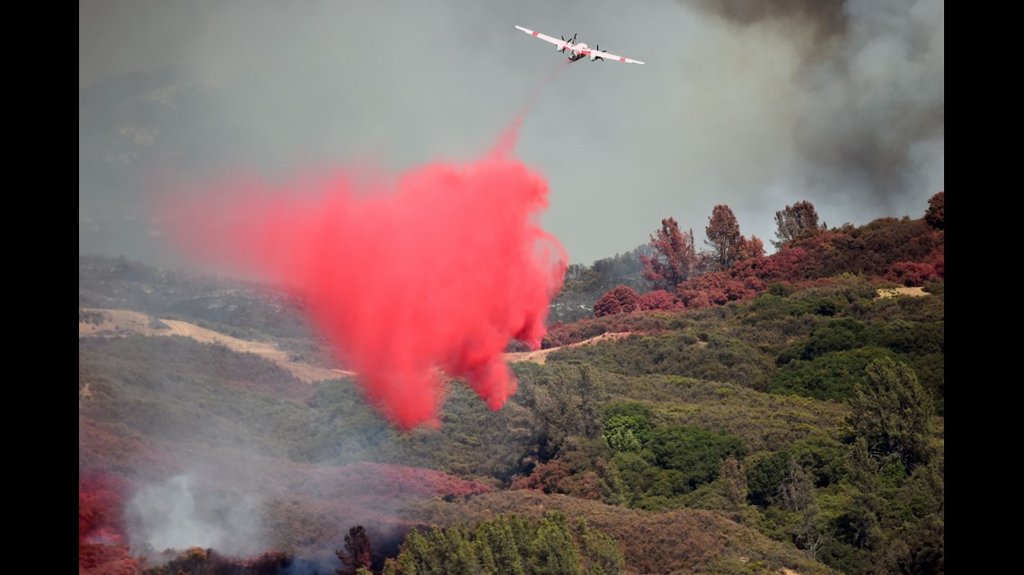 Mendocino Complex Fire: Latest maps and road closures | abc10.com