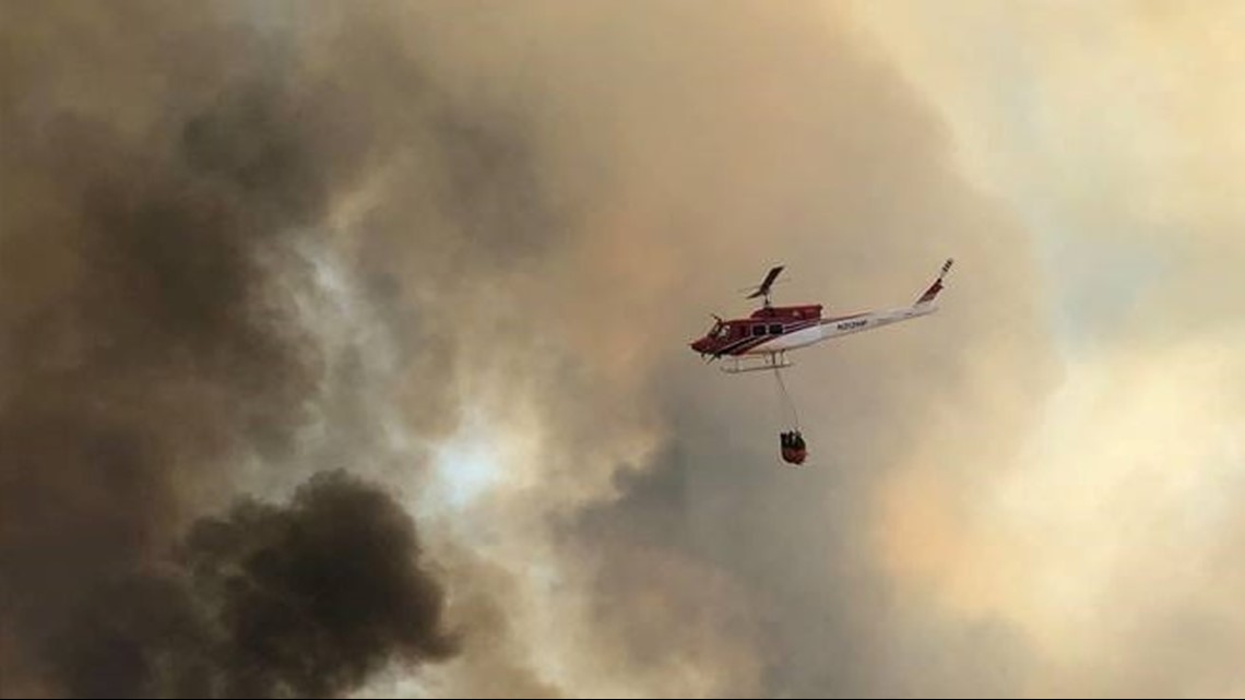 Omega Fire, Bumper Fire in El Dorado County now 85 percent contained ...