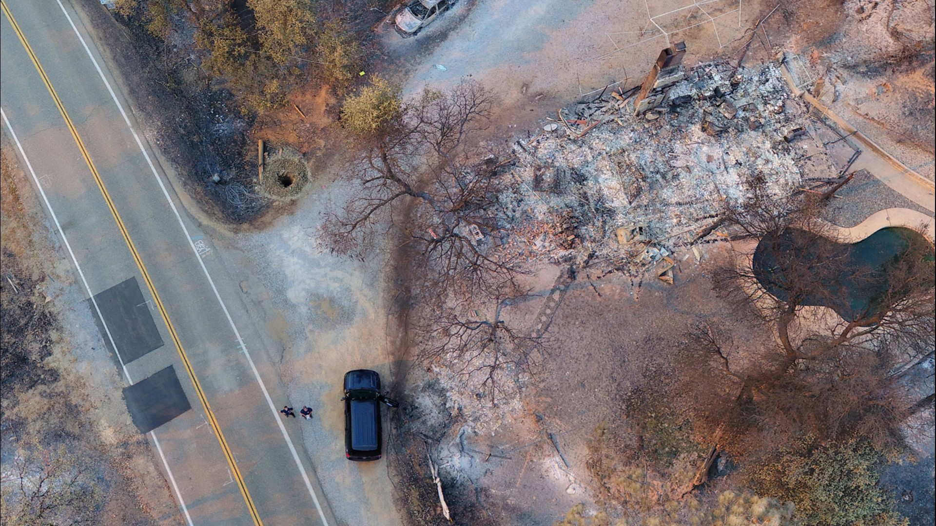 New images let you view Carr Fire destruction from above | abc10.com