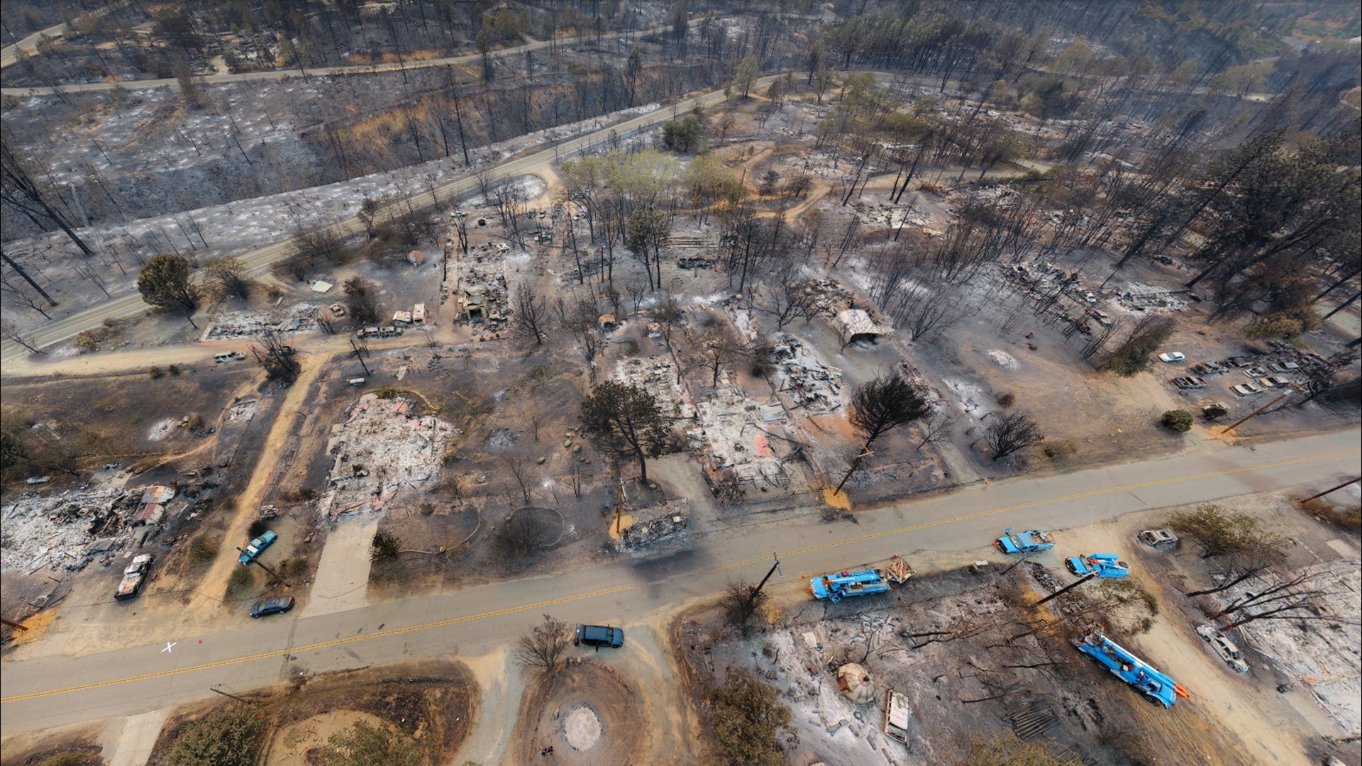 New images let you view Carr Fire destruction from above | abc10.com