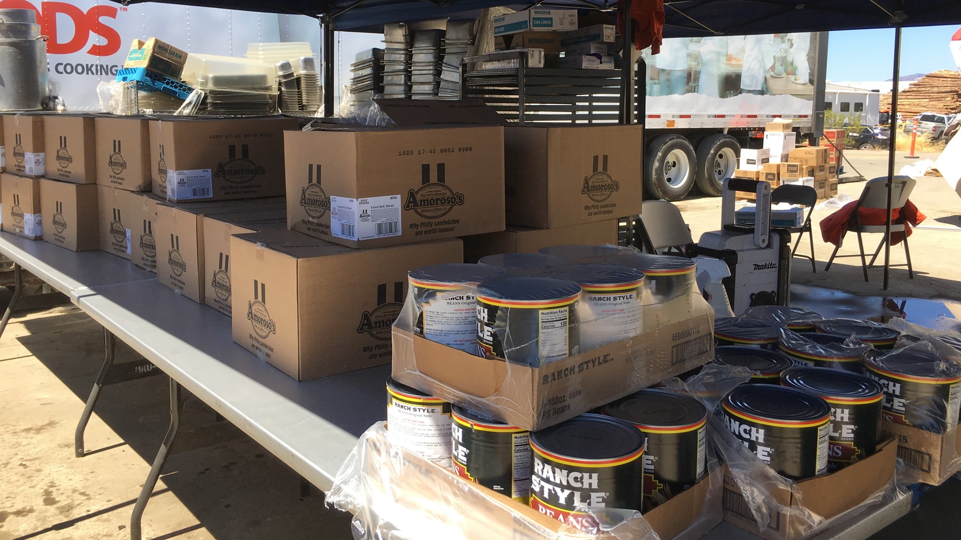 Mendocino Complex Fire: Behind the scenes at the firefighting base camp ...