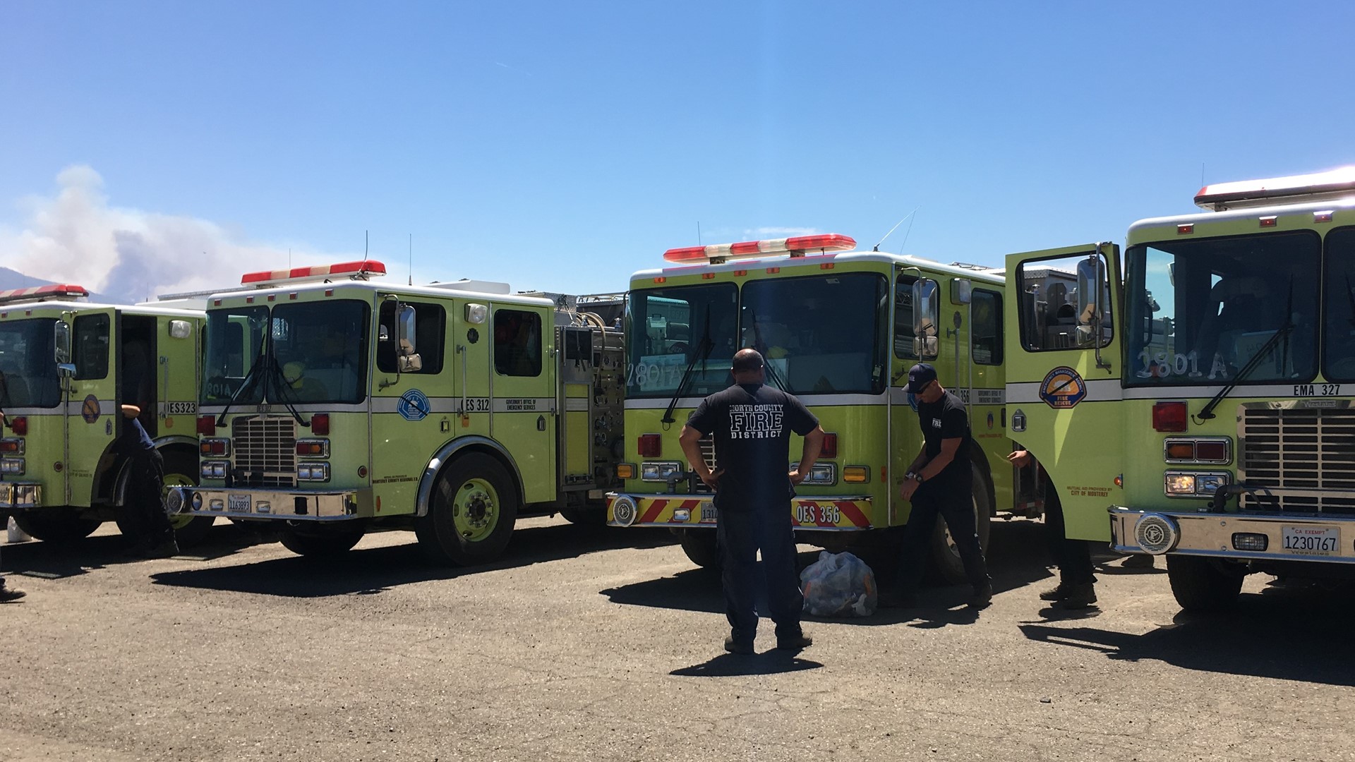 Mendocino Complex Fire: Behind the scenes at the firefighting base camp ...