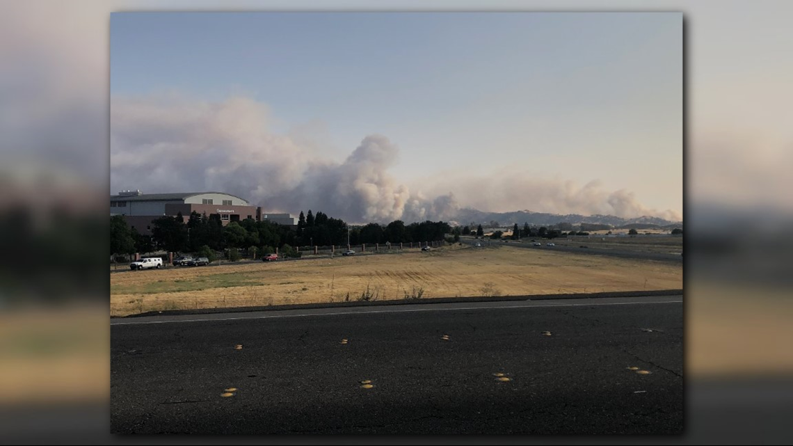 Nelson Fire Update: One firefighter injured | abc10.com