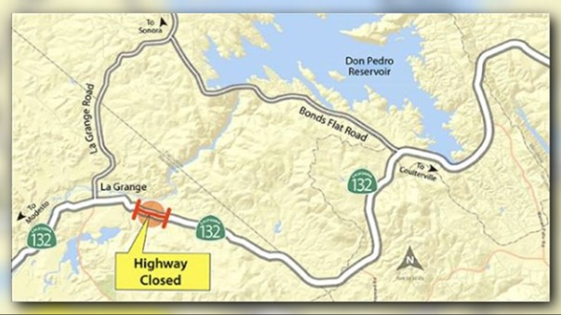 State Route 132 in Stanislaus County to close for a week due to repairs ...