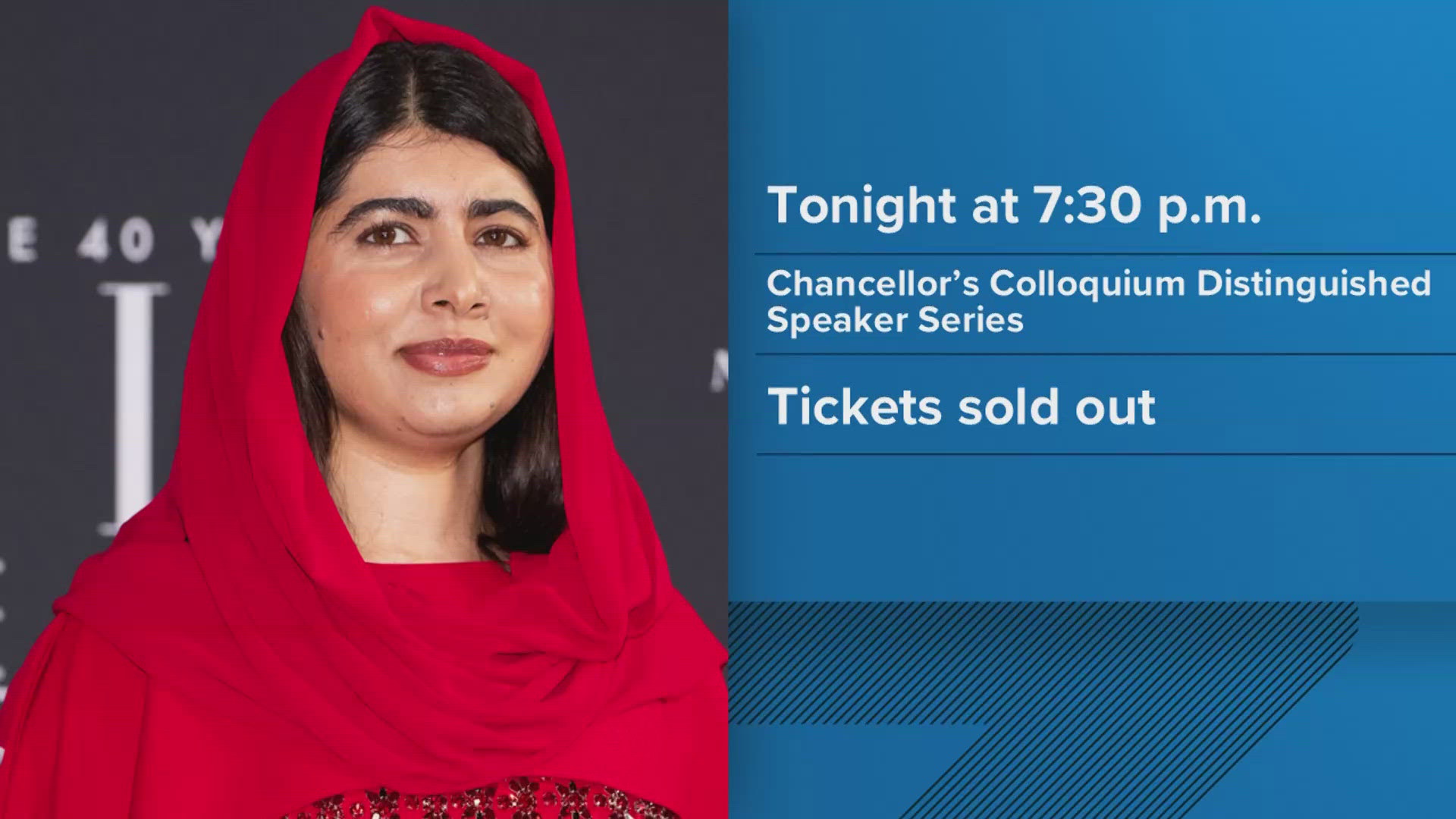 Malala Yousafzai speaking at UC Davis campus | abc10.com