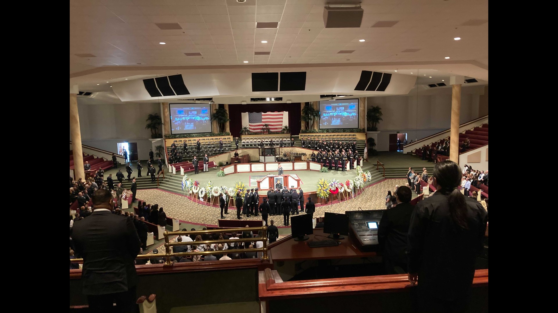 Memorial service and procession for Officer Jimmy Inn | abc10.com
