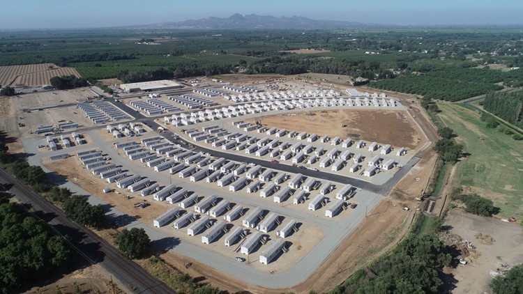 FEMA opens temporary housing community in Gridley for Camp Fire ...