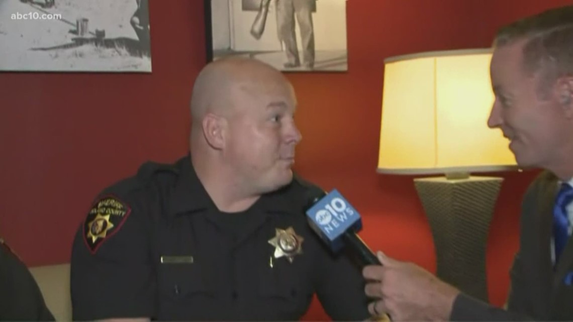 Singing in the police department | abc10.com