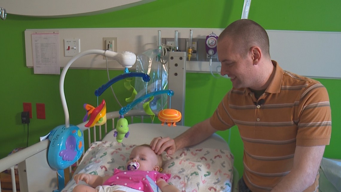 Widower adjusts to raising miraculous young daughter alone | abc10.com