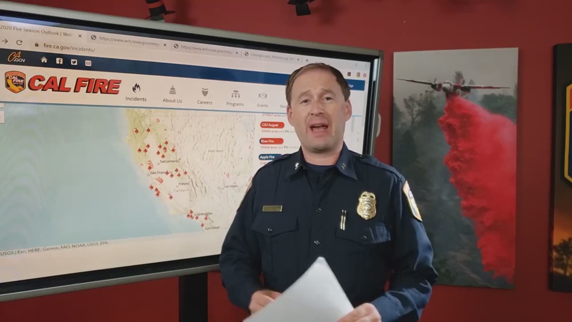 Cal Fire updates California wildfires | August 21, 2020 | abc10.com
