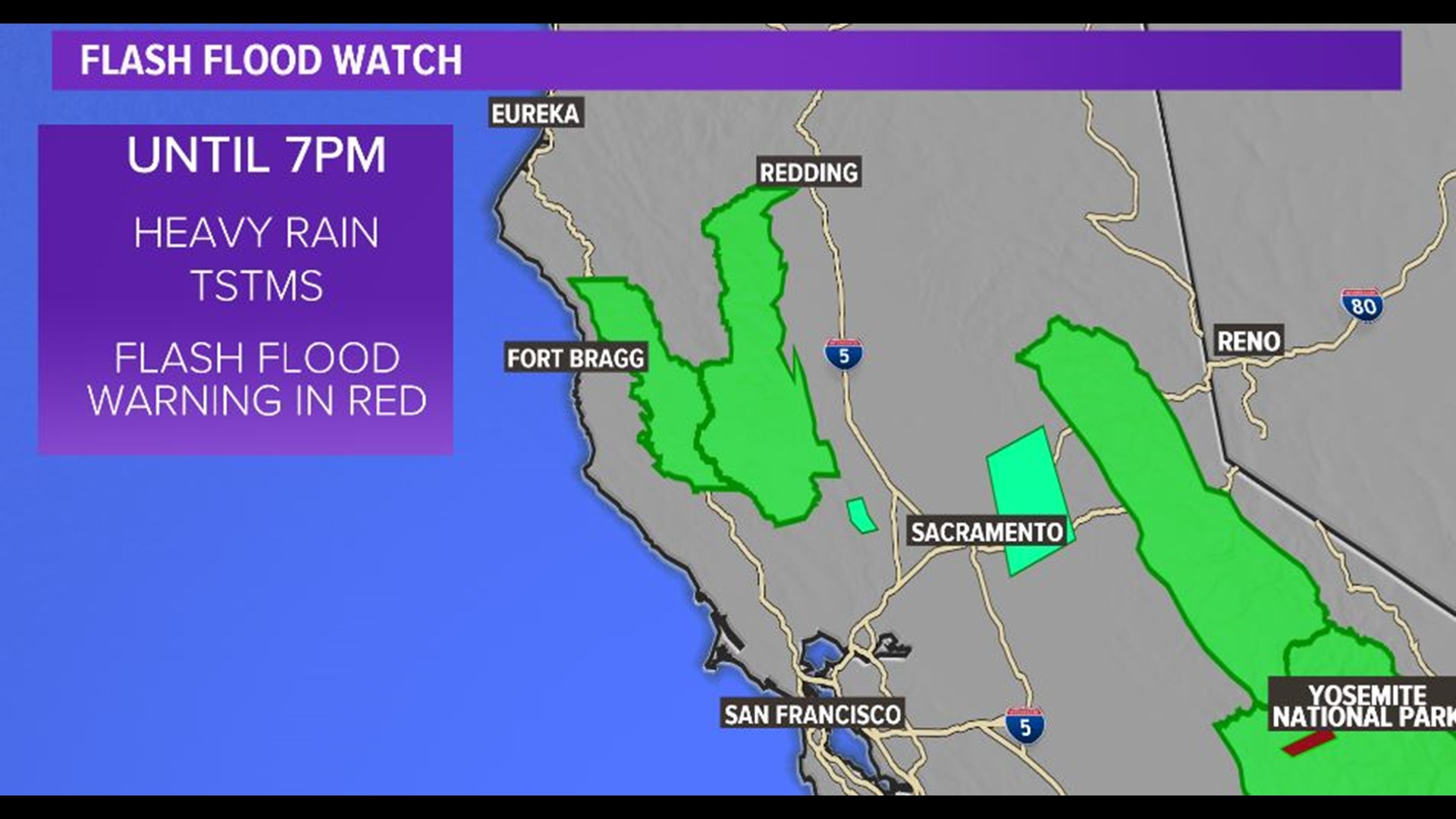 Flash Flood Watches in Effect | abc10.com